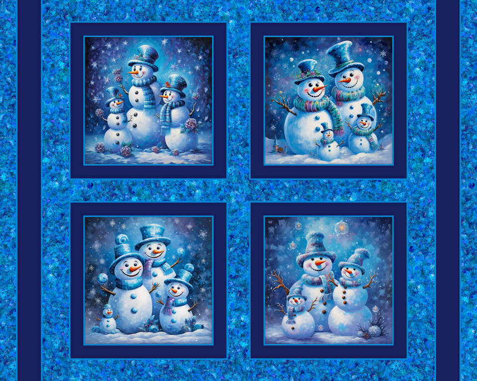 Snowman Panel – Happy Crafters Quilts & More